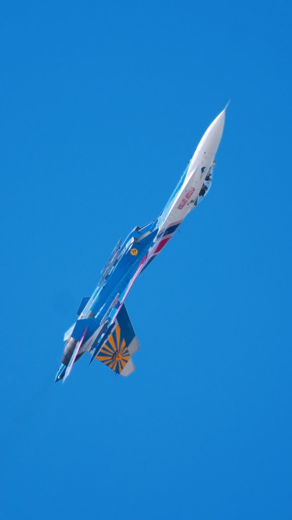 Rocket Flight - Black Sky Photo